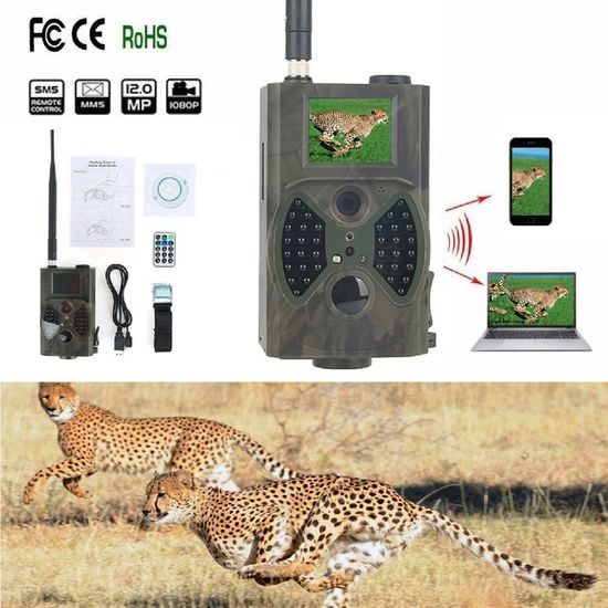 Caméra de Chasse HC-300M GPRS MMS E-Mail pour Observation Animaux Surveiller - Cdiscount ...