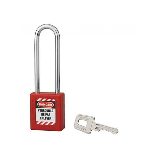 THIRARD - Cadenas de consignation 40mm, anse 76mm, Rouge, variure A5 - Thirard - Cdiscount Bricolage