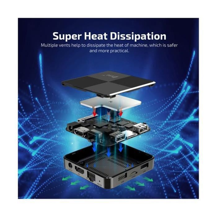 MEDIA STREAMER - BOX MULTIMEDIA TV98Mini TV Box 2G+16G S905W2 24G 5G ...