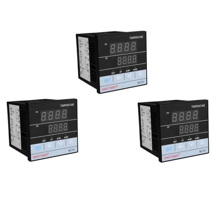 CAPTEUR DE TEMPERATURE - SONDE DE TEMPERATURE 3X SINOTIMER MC701 ...