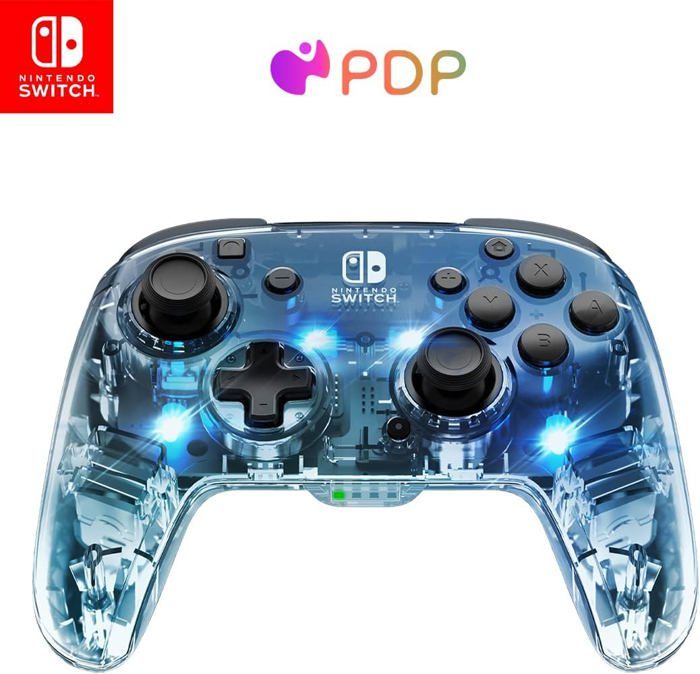 Afterglow led sans Fil deluxe Gaming Manette - Licencie Nintendo pour ...