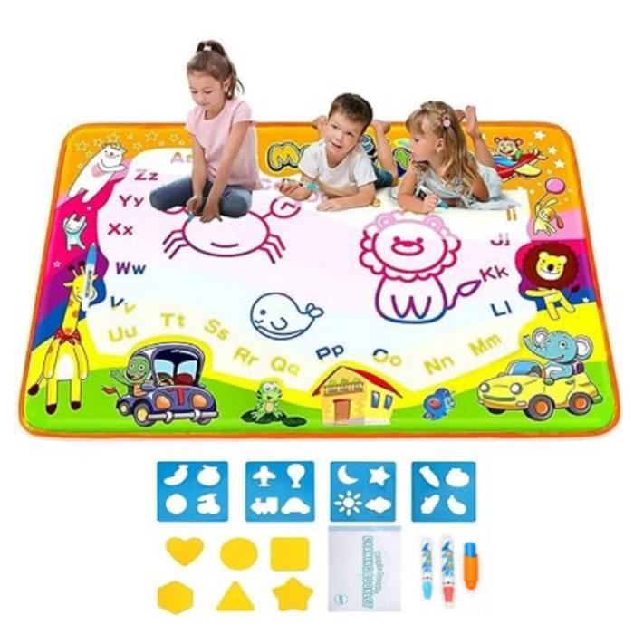 Tapis de dessin pour enfent,Aqua Tapis de Dessin Couleurs Loisir ...
