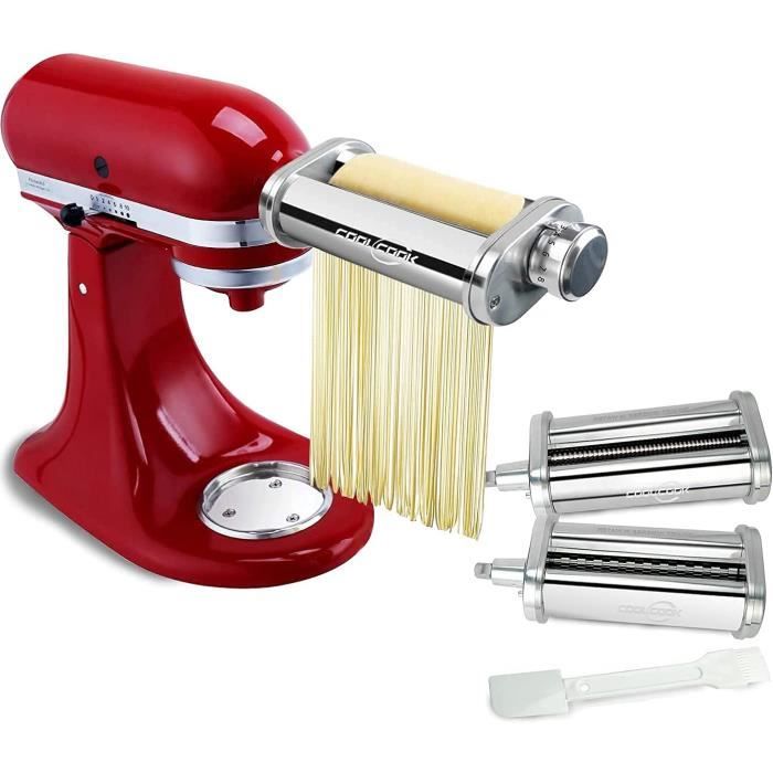 Accessoire de Machine à Pâtes pour KitchenAid Robot Pâtissier, Rouleau ...