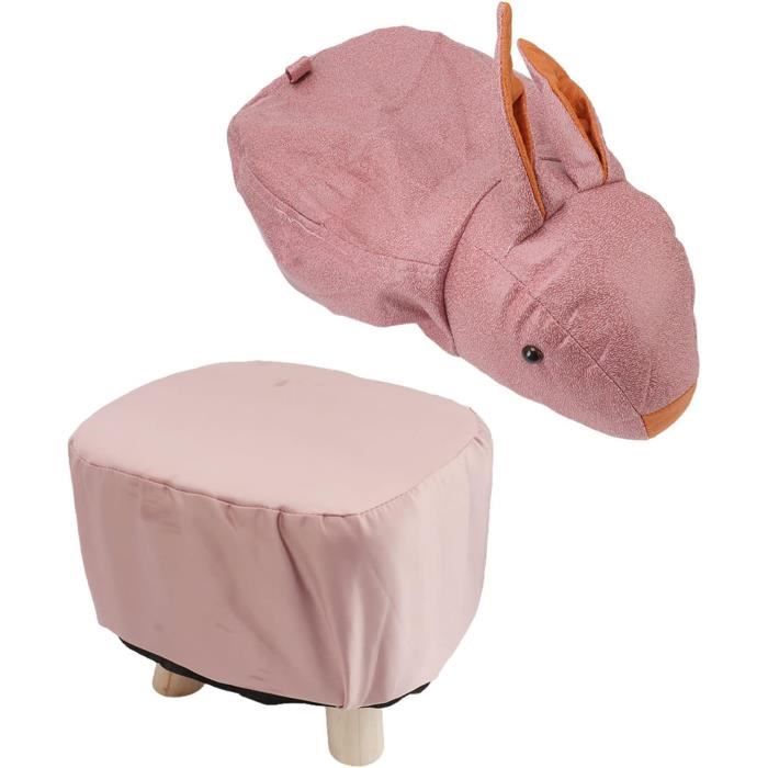 Repose-Pieds Animal Mignon, Joli Petit Tabouret En Bois Confortable ...