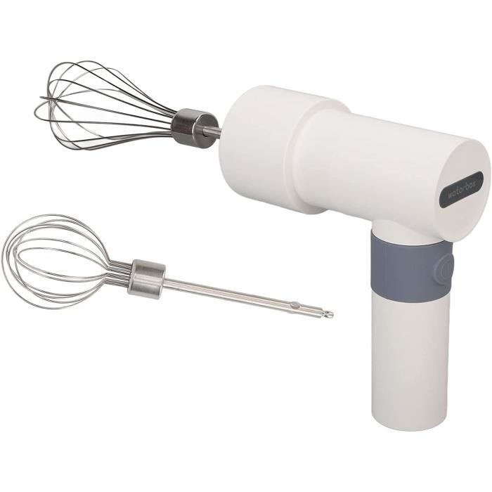 Batteur à Main sans Fil, Batteur à Main électrique en Acier Inoxydable ...