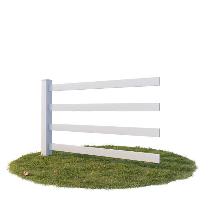 Module clôture PRO 120 cm - 4 Lisses - Cdiscount Jardin