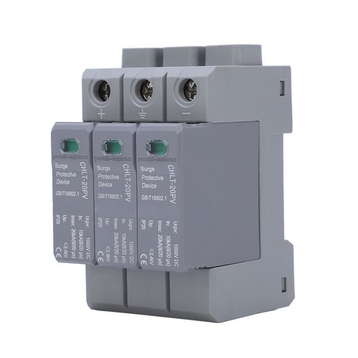 BLL Parasurtenseur PV DC Parafoudre Photovoltaque 1000V Facile à ...