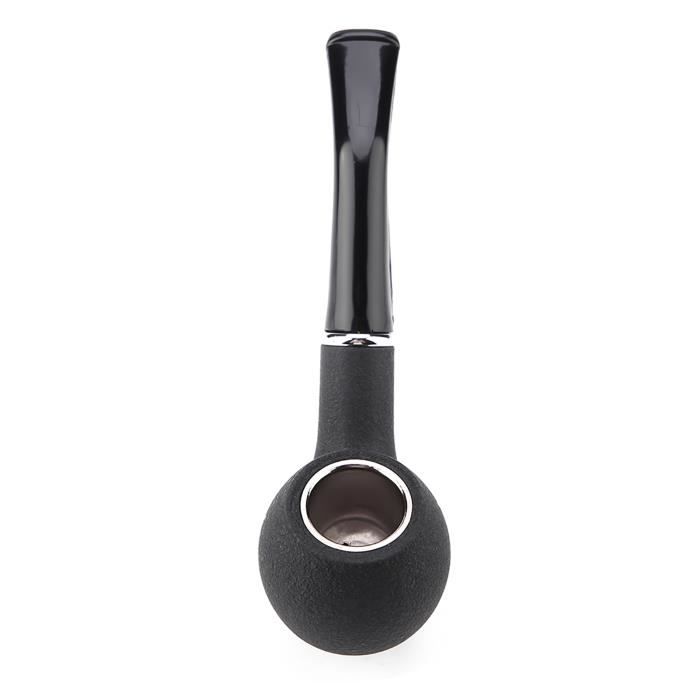 Pipe à tabac à fumer en résine amovible qualité supérieure -Noir 92431 ...