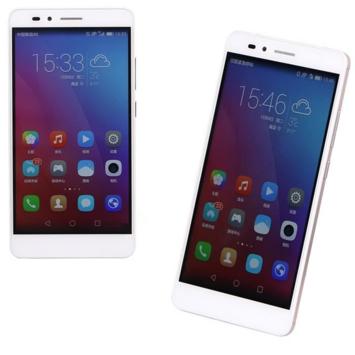 HONOR 5X KIW-CL00 4G LTE 5.5 inch 2GB RAM 16GB ROM Silver Smartphone ...