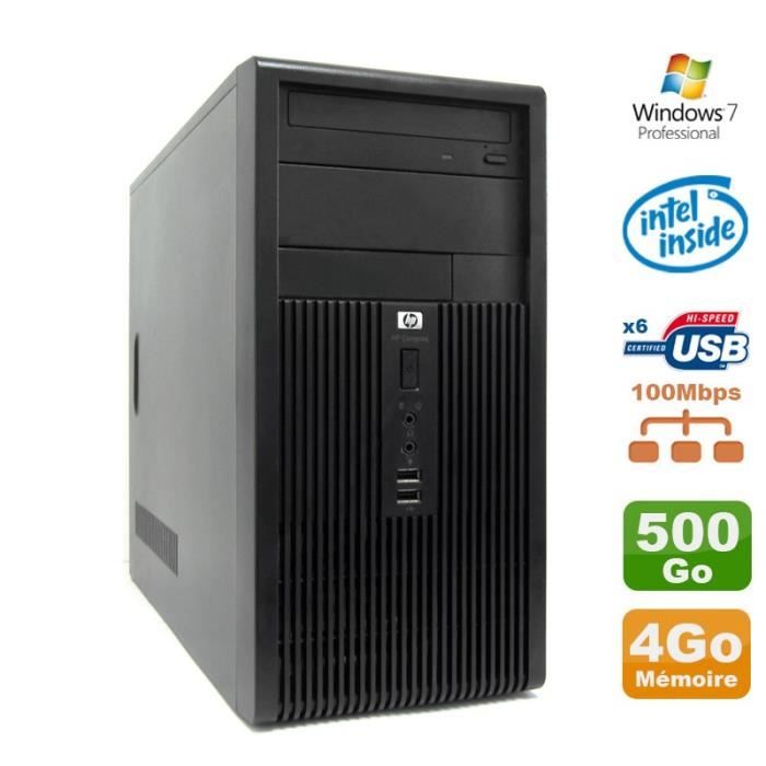 Pc Tour HP DX2300 MT Intel Dual Core 341 2.93Ghz 4Go Disque Dur 500Go ...