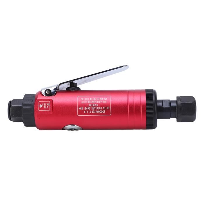 HURRISE Outil lectrique Meuleuse Pneumatique Droite 25000 Tr min 90PSI