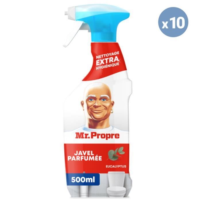 10 Sprays Javel Eucalyptus 500ml, Mr. Propre - Cdiscount Au quotidien