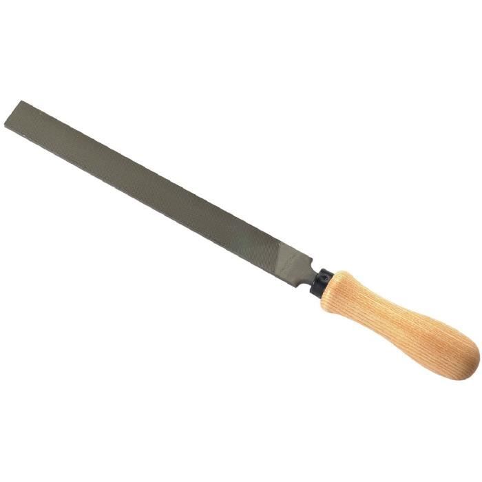 Lime d'atelier plate à main manche bois Mob Demi-d - Cdiscount Bricolage
