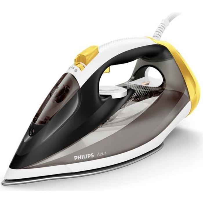 PHILIPS GC4537/80 Fer à repasser Azur - Effet pressing 200g -Semelle ...