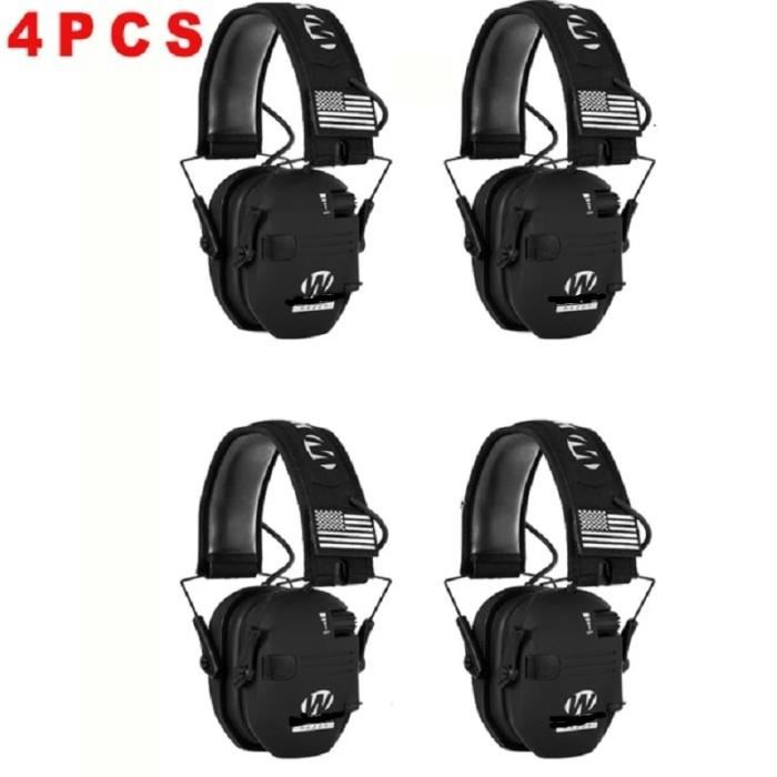 Casque anti-bruit de chasse en plein air,cache-oreilles de tir électronique,casque de protection ...