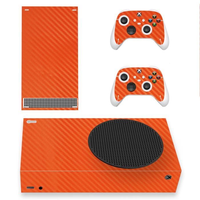 Kit Autocollants pour Xbox Series S, Carbon Fiber Sticker Skin pour ...