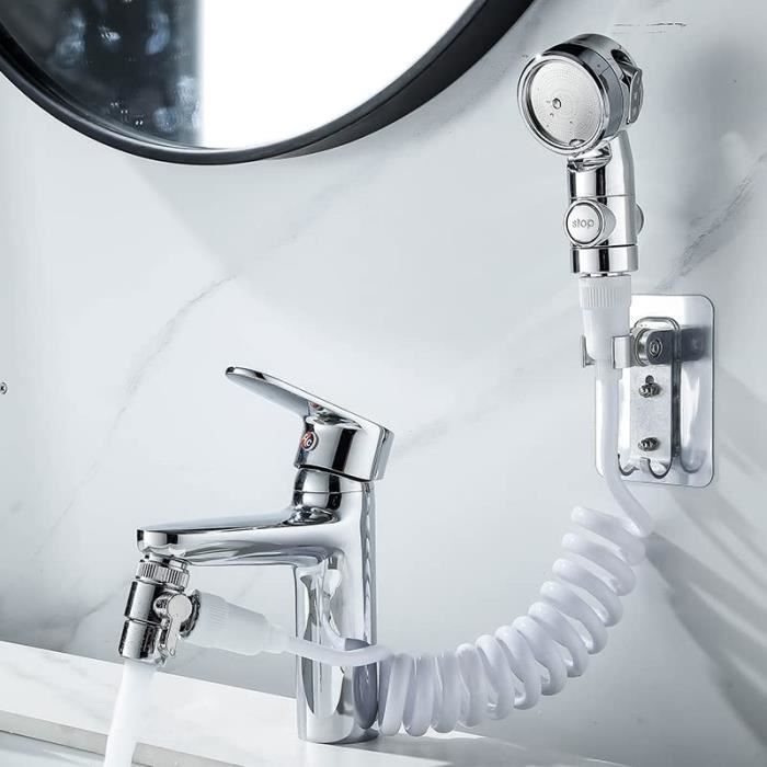 Douchette pour lavabo de salle de bain, pommeau de douche universel ...