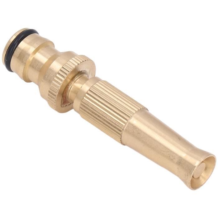 Buse de tuyau en laiton réglable - VBESTLIFE - Arrosage de jardin - Accessoire de piscine ...