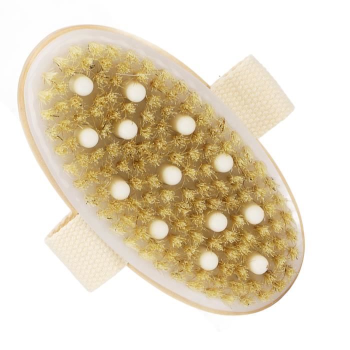 Brosse corporelle - VVIKIZY - Épurateur en bois - Poils doux - Massage ...