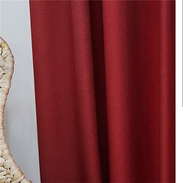 RIDEAU DE PORTE,Red-W100xL200cm-Hooks--YCENTRE — Rideau occultant de ...
