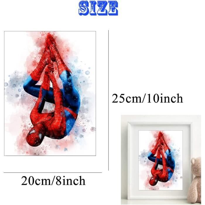 Affiche Murale Pour Super Héros Affiche Superheros Moderne Poster ...