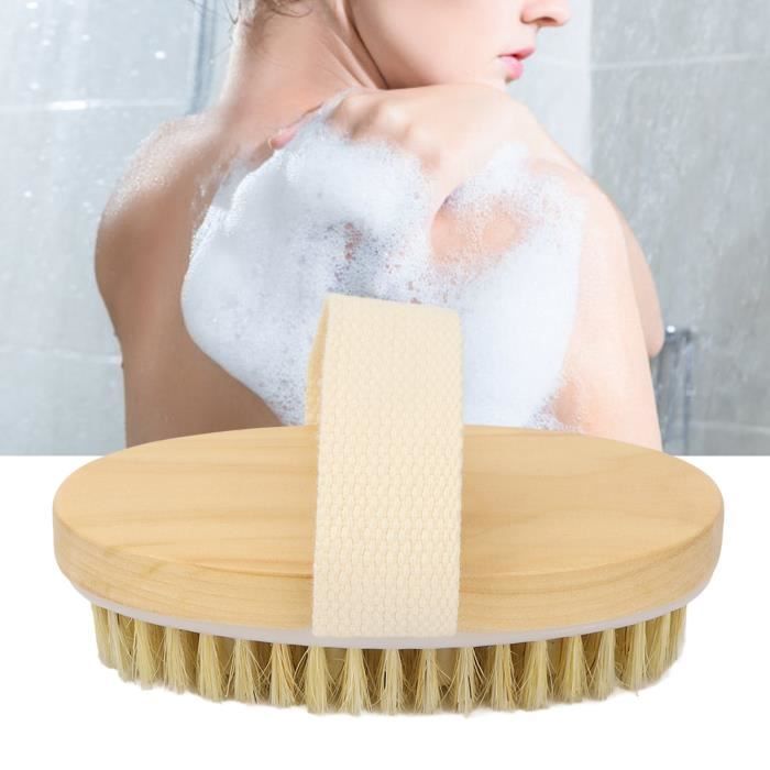 Brosse corporelle - VVIKIZY - Épurateur en bois - Poils doux - Massage ...