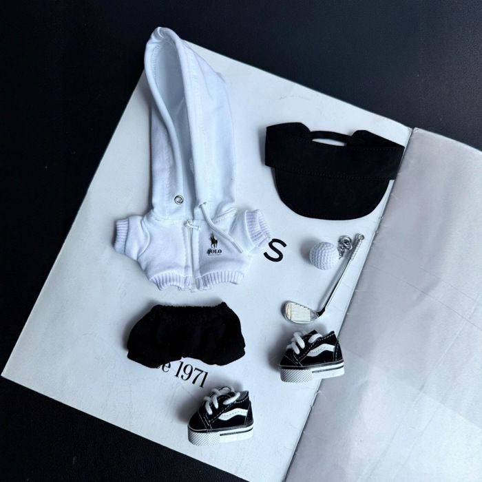 Accessoires pour poupées Labubu - Tenue 7 pièces -Blanc - Cdiscount ...