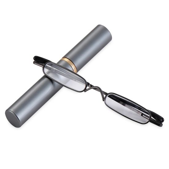 Mini lunettes de lecture avec étui à clip pour hommes et femmes ...