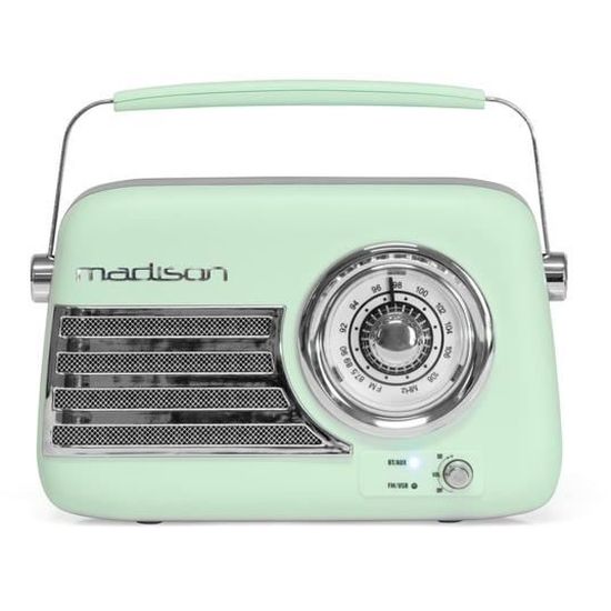 MADISON Radio FM Free Sound VR 40 Vert Mat - Cdiscount TV Son Photo