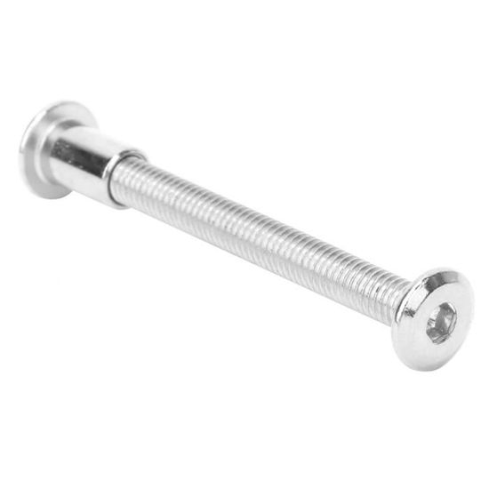 YOSOO écrou en acier au carbone 10 paires d'écrous de vis à six pans creux Kit d'écrou de vis en ...