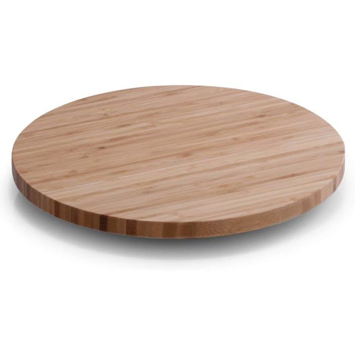 25267 Plateau tournant Bambou Brun 35 x 35 x 3,7 cm286 - Cdiscount Maison