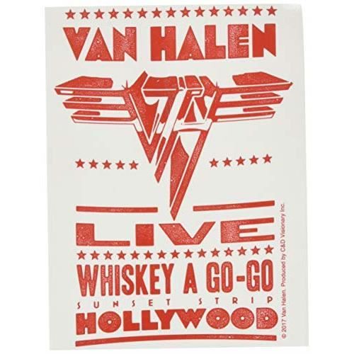 VAN HALEN POSTER, Officially Licensed Original Artwork, 3.75" x 5 ...