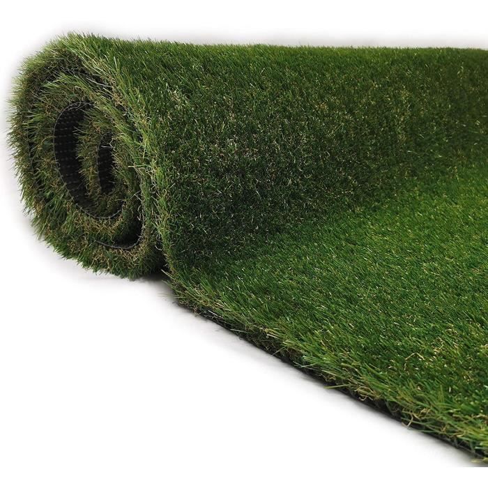 Gazon synthétique Haut de Gamme d'extérieur & d'intérieur | Dimensions ...