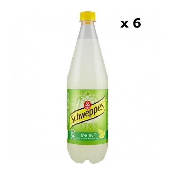 CITRON SCHWEPPES EN PET 6 X 1 LT - Cdiscount Au quotidien