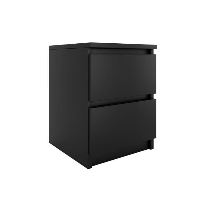 ASTER T2 - Table de chevet moderne chambre - 40x30x30 cm - Table d ...