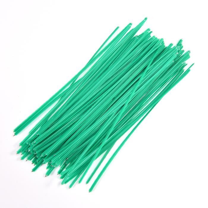 100 mm - vert - Câble pour plantes grimpantes, 100 pièces, lignes ...
