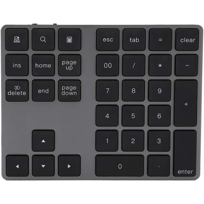 Mini Clavier, Pavé Numérique Externe Portable Sans Fil, Clavier Externe ...