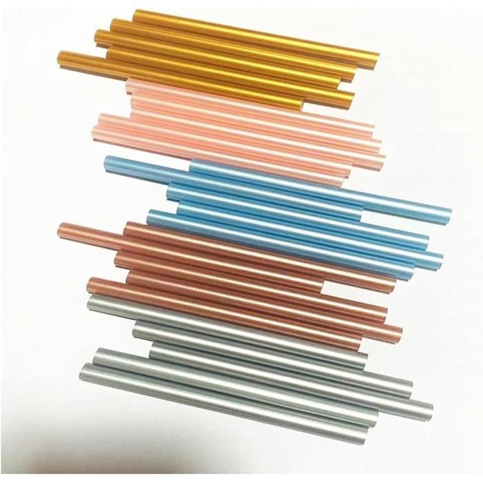 Bâtons De Colle Thermofusible 50 Pcs-Bâtons D'Artisanat Adhésif 11Mm ...