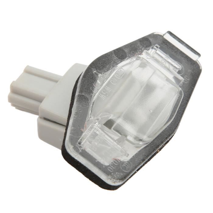 Dioche Assemblage de lampe arrière de coffre Lampe d'éclairage de plaque d'immatriculation 34105 ...