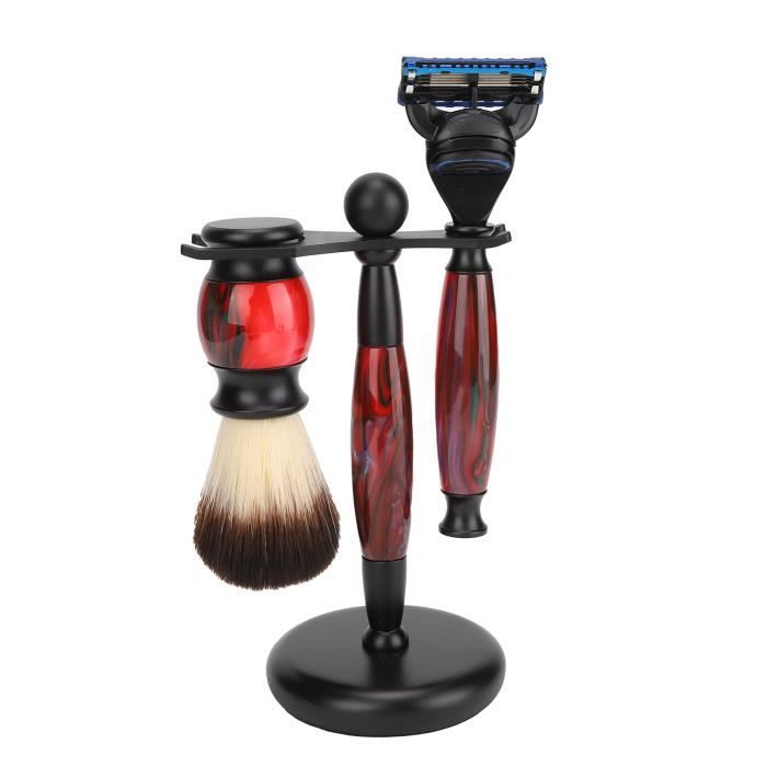 Drfeify Ensemble de brosses de rasage Kit de Rasage pour Hommes 3 ...