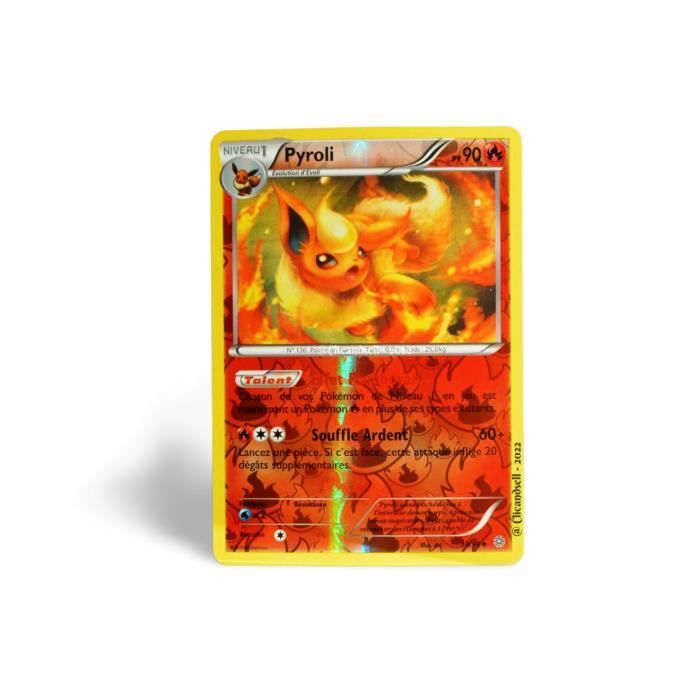 Carte Pokémon Pyroli 90 PV - Reverse 13-98 XY07 - Origines Antiques ...