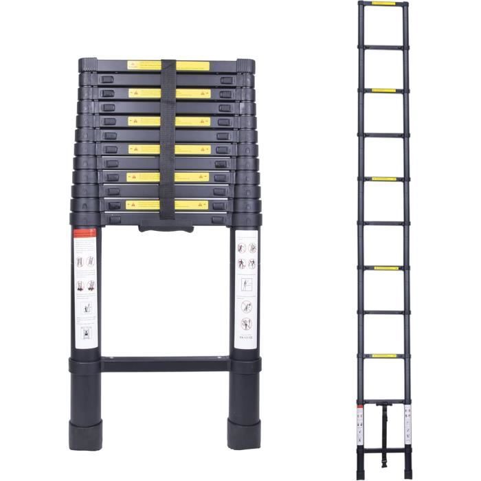 Échelle Télescopique 5M, Extensible Télescopique,Pliable Extension ...