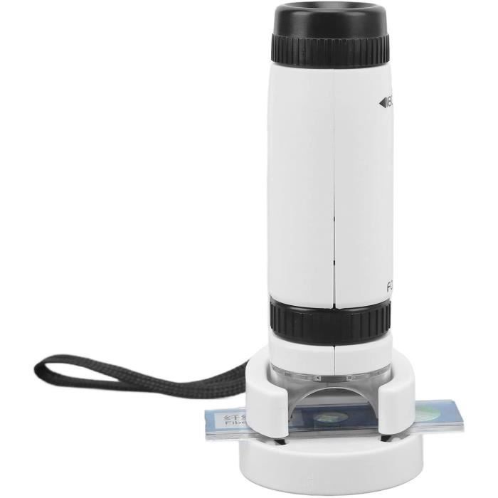 2211 Petit Microscope À Poignée Ronde Portable 60X À 120X Mini ...