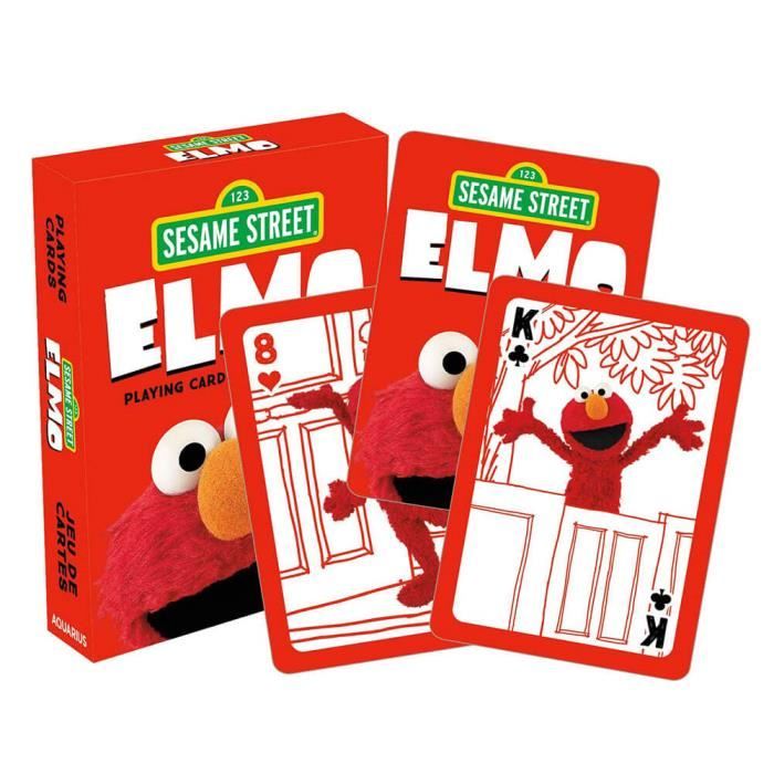 Sesame Street Elmo Playing Cards - Cdiscount Jeux - Jouets