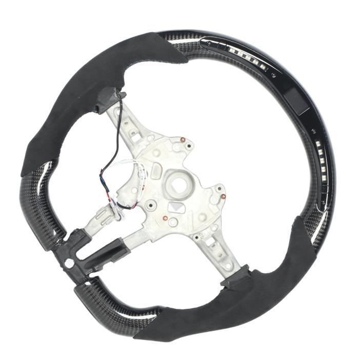Sonew Volant de voiture Volant LED de Voiture, Volant de Course de ...