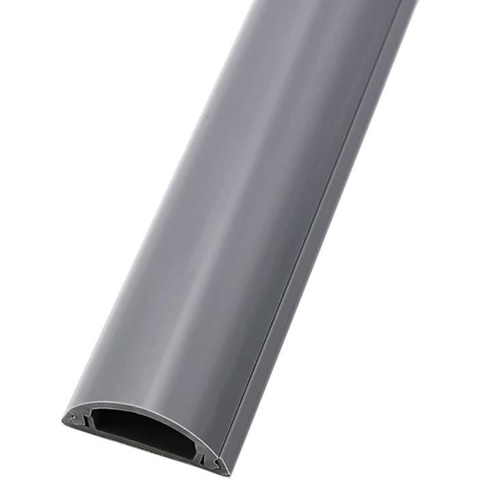 Goulottes Pvc Cache-Câbles Au Sol Avec Adhésif, Montage Mural Cache ...