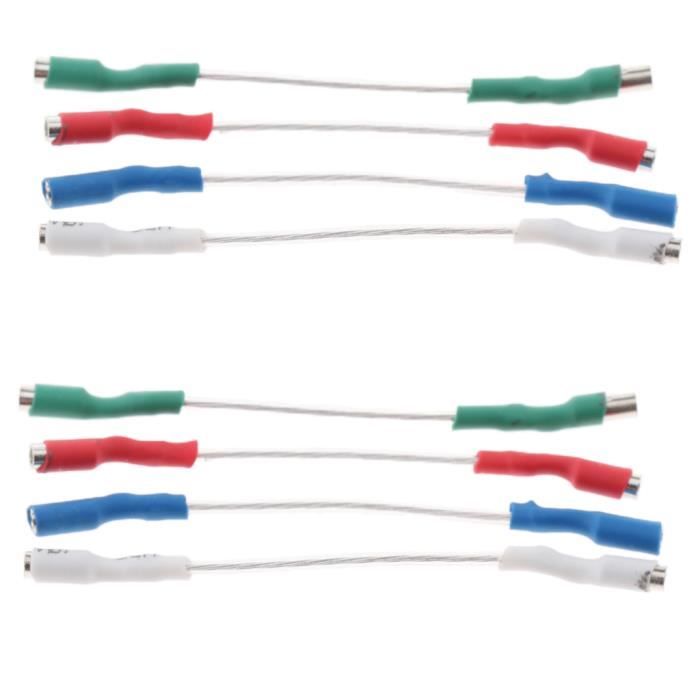 8pcs Tourne-disque Phonographe Fils De Cartouche Stéréo Headshell ...