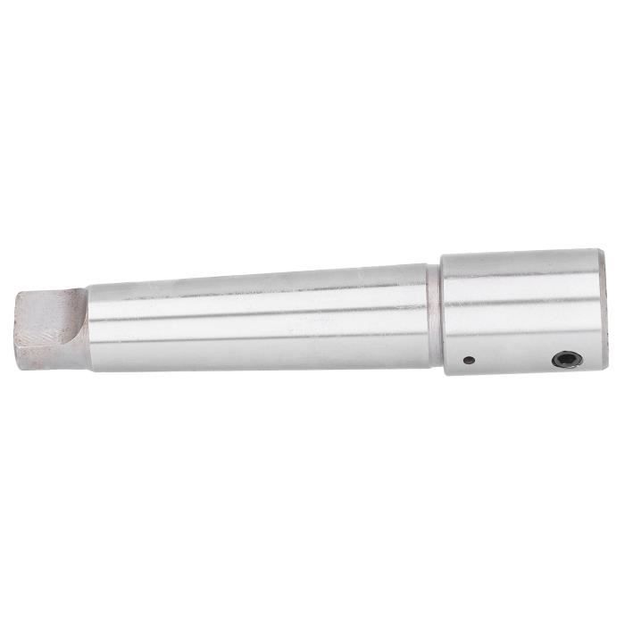 Arbre de cône Morse, guide-mèche en argent haute dureté, acier haute performance pour perceuse ...