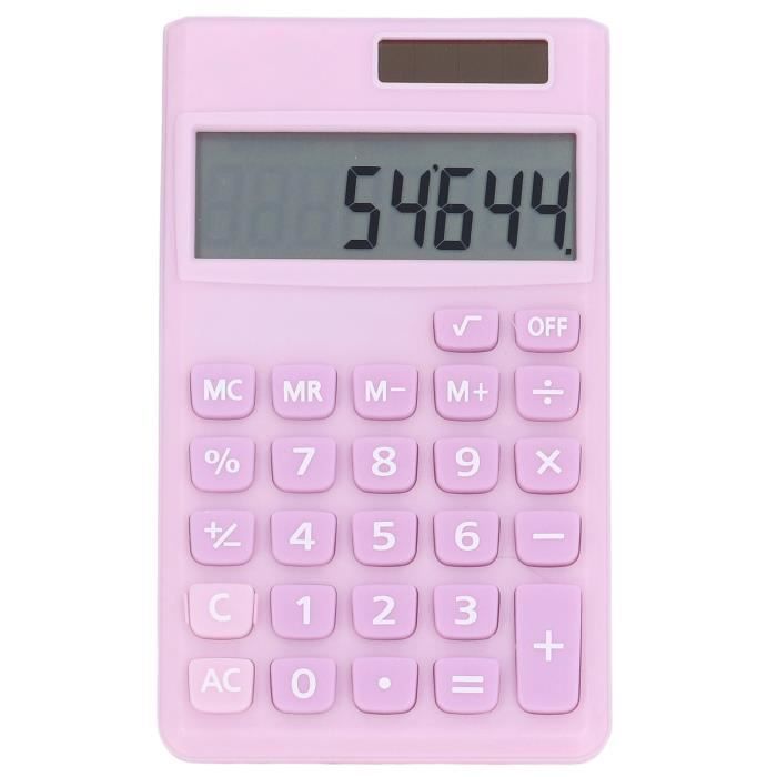 Zerone Small Calculator, High Visibility Big Button Design 8 Bit ...