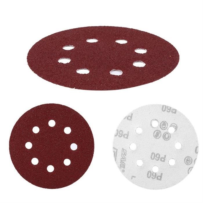 Tampons de polissage Disques de polissage 125 mm Disques abrasifs ...